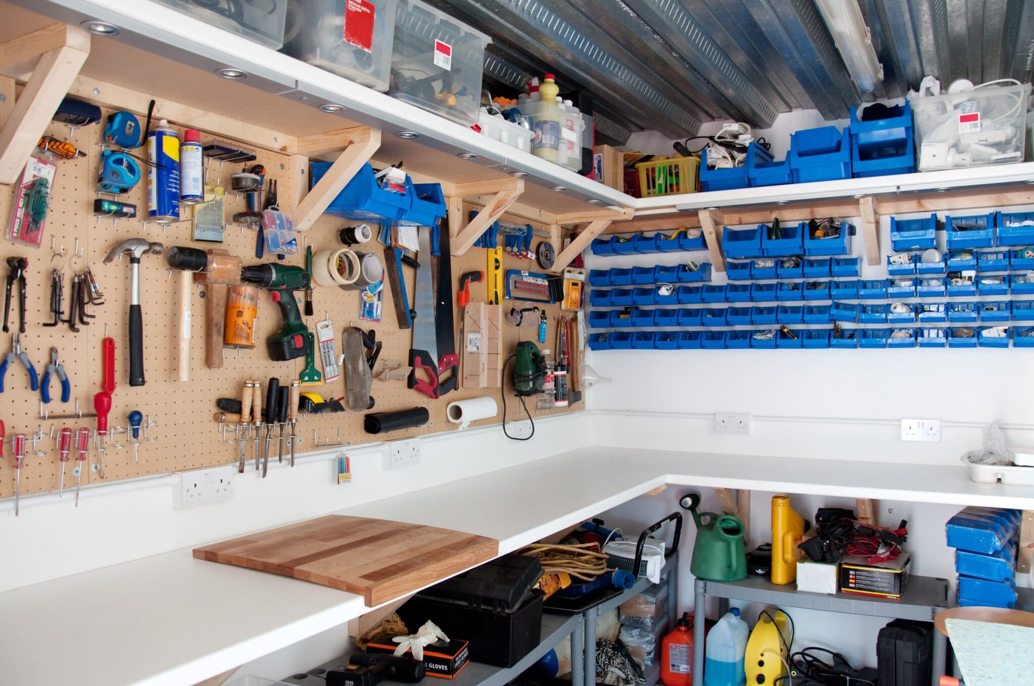 The Best Overhead Garage Storage Solutions for Workshops